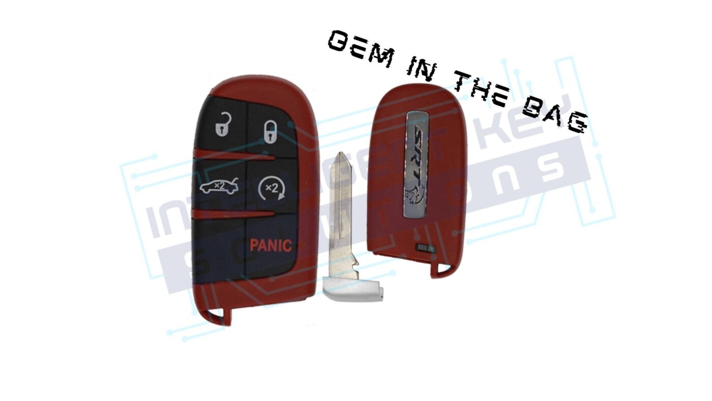 2019-2022 DODGE SRT Smart Key OEM New In Bag – Intelligent Key Solutions