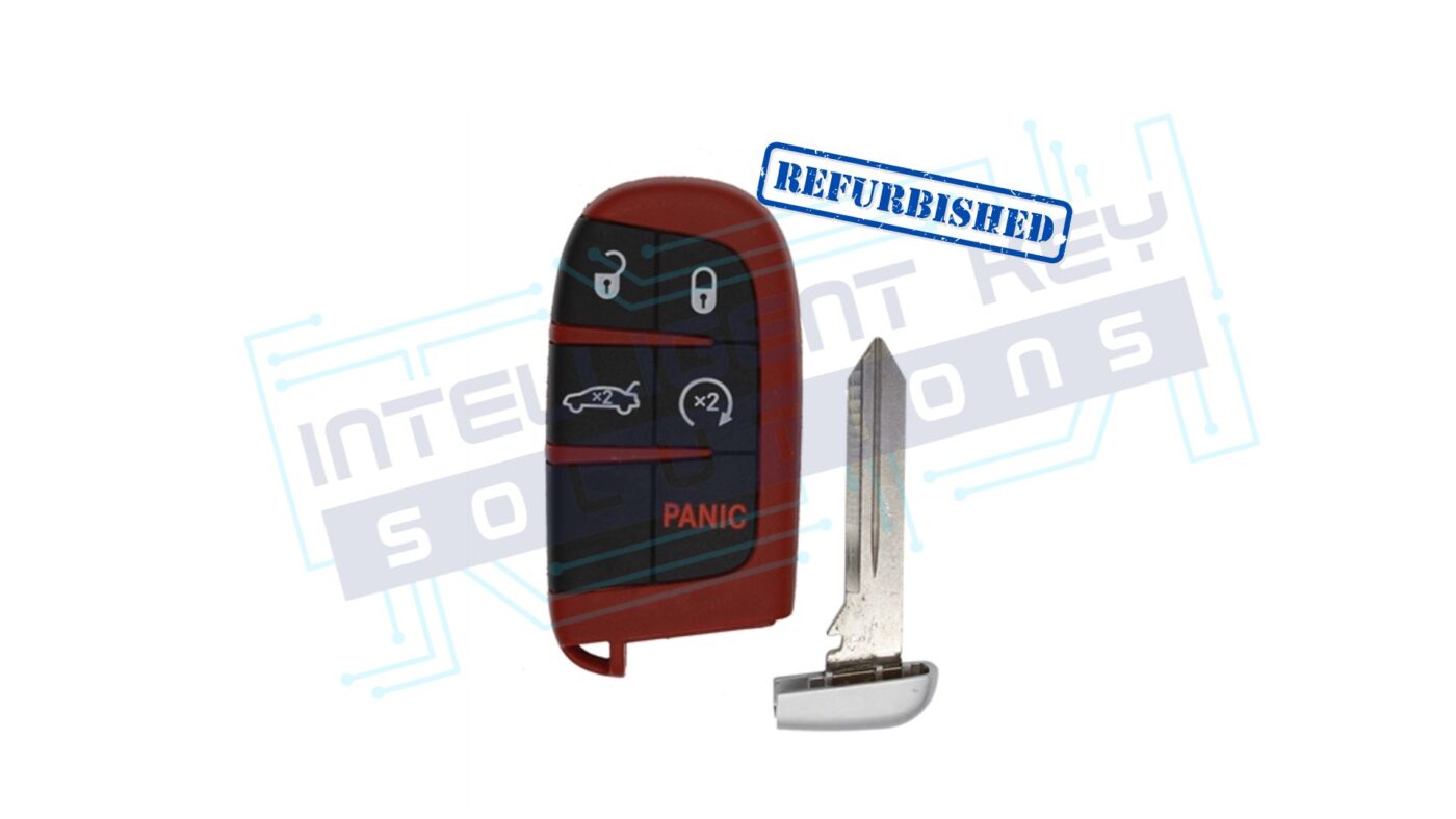 2019-2023 DODGE SRT Hellcat RED Key OEM REFURBISHED w/LOGO ...