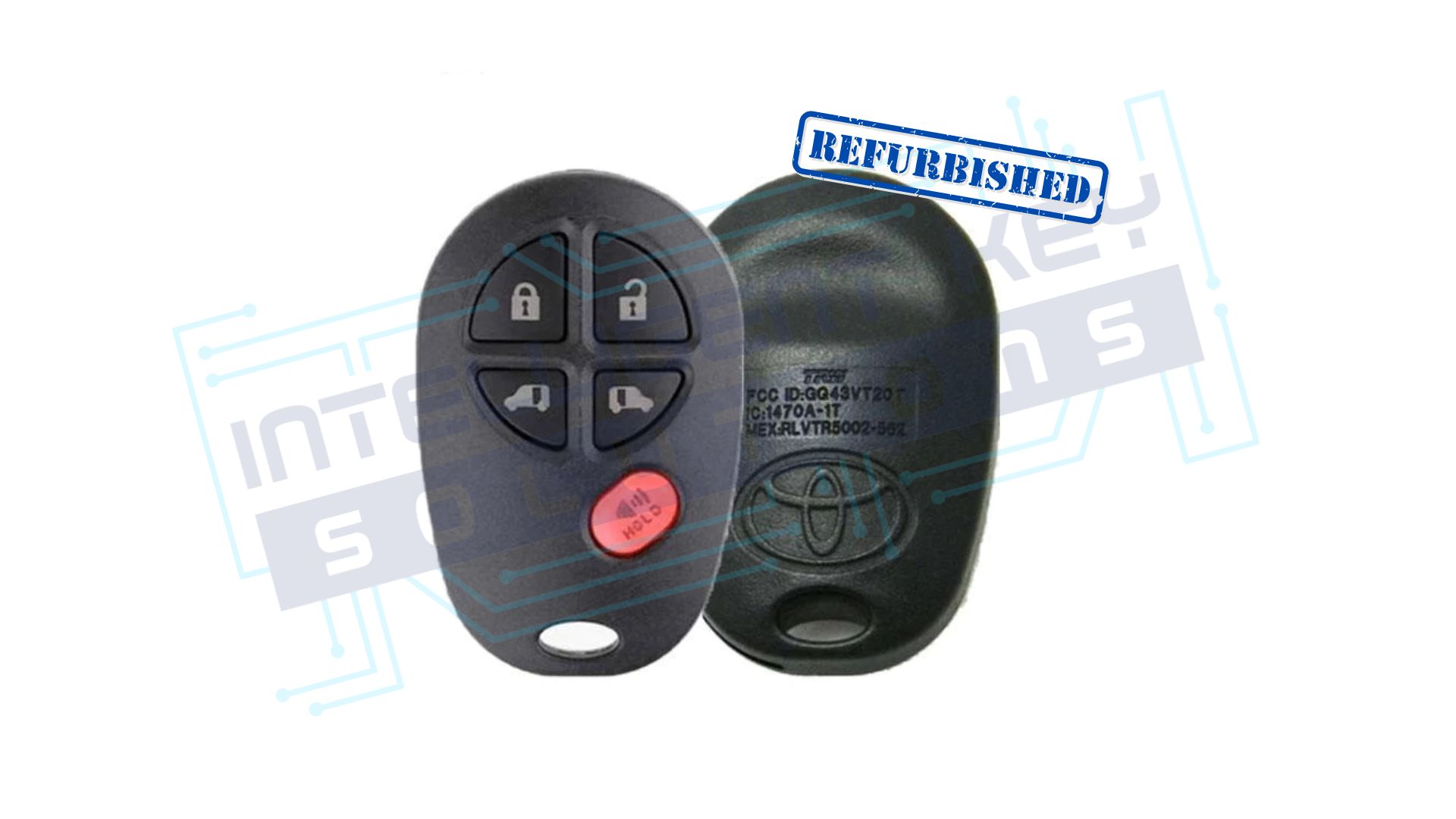 2004-2020 Toyota Sienna 5Btn Keyless Entry Remote OEM Refurbished ...