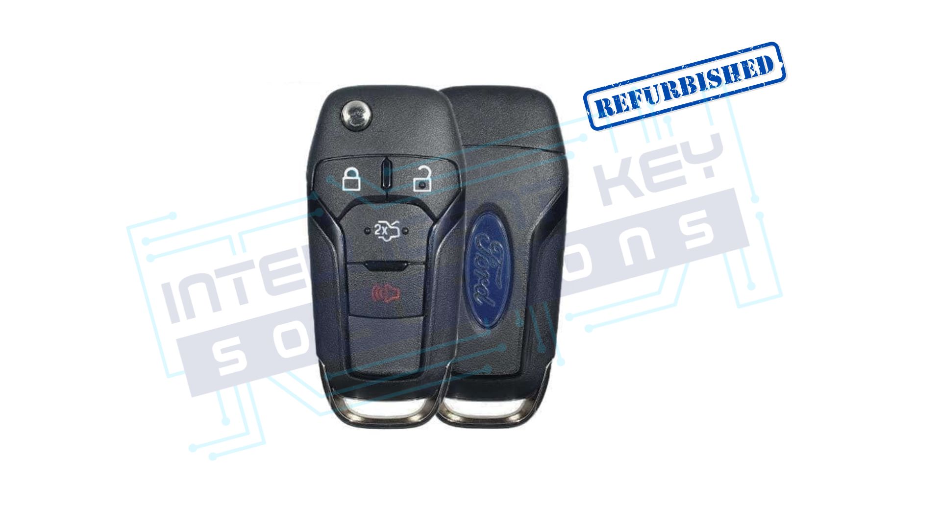 2013-2016 Ford Fusion 4btn Flip Key OEM Refurb – Intelligent Key Solutions