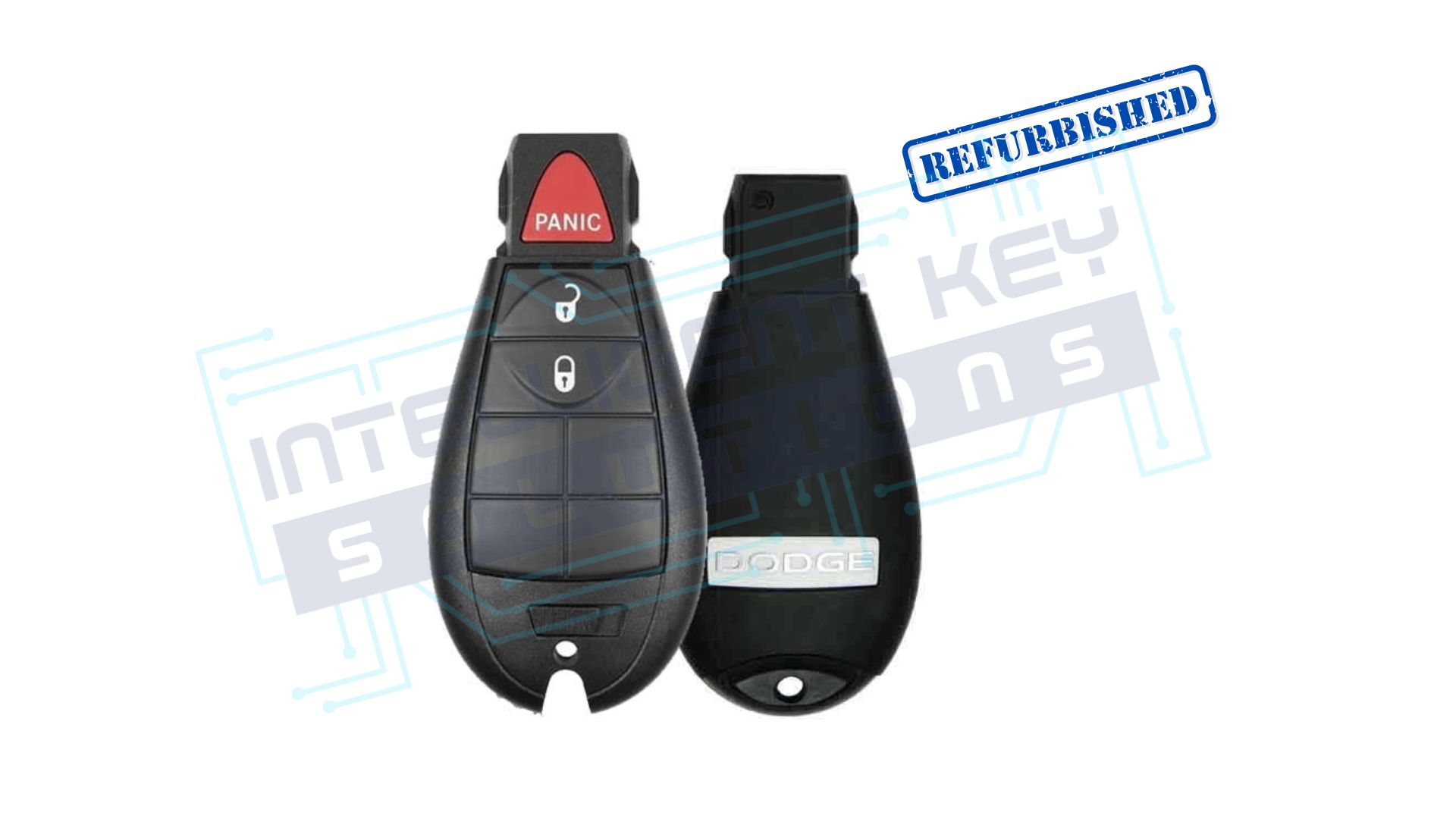 2010-2020 Dodge 3Btn Fobik keyless go (IYZ-C01C) OEM Refurb W/logo ...