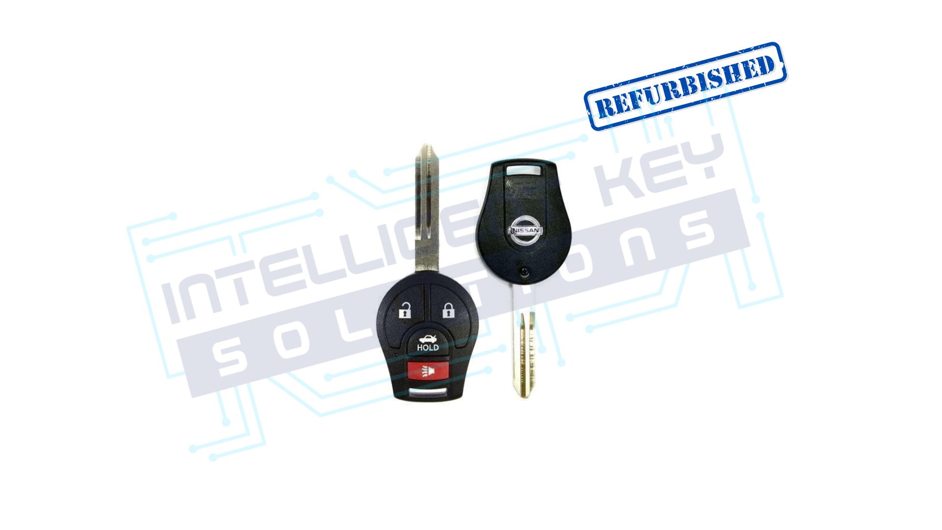 2003-2019 Nissan 4btn Remote Head Key OEM Refurbished W/logo ...