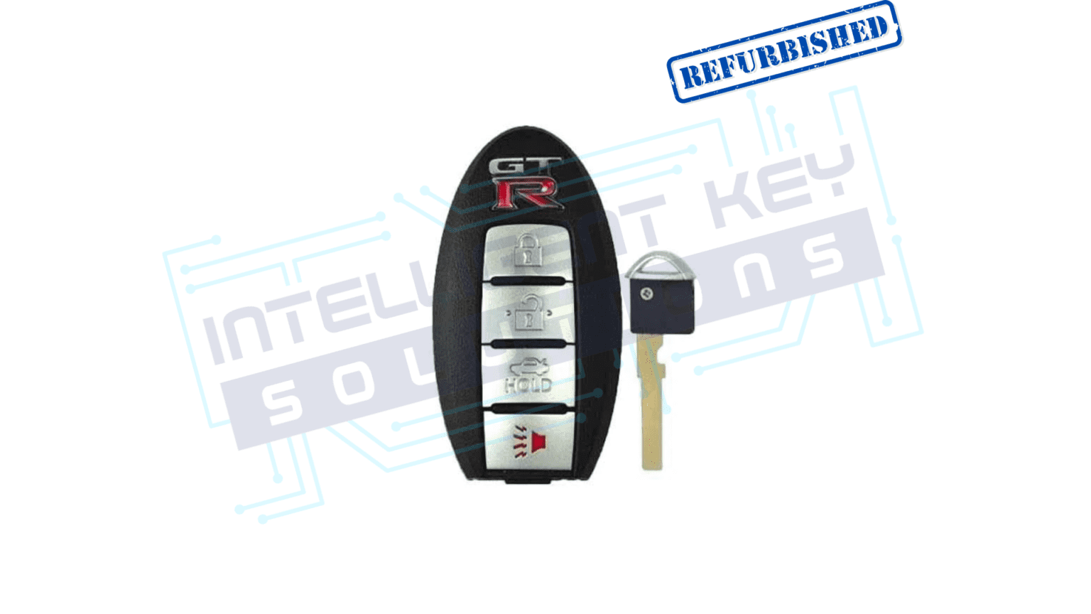 09-20 Nissan GT-R 4 Btn Smart Key OEM REFURB w/ LOGO – Intelligent Key ...