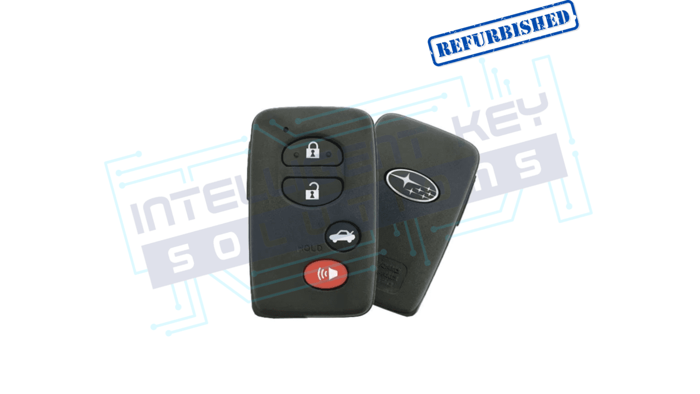 13-15 Subaru 4 Btn Smart Key OEM REFURBISHED w/LOGO – Intelligent Key ...