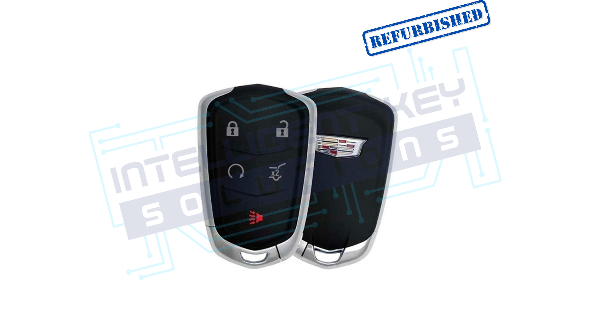 2020-2022 Cadillac 5Btn Smart Key With Hatch OEM REFURBISHED W/Logo ...