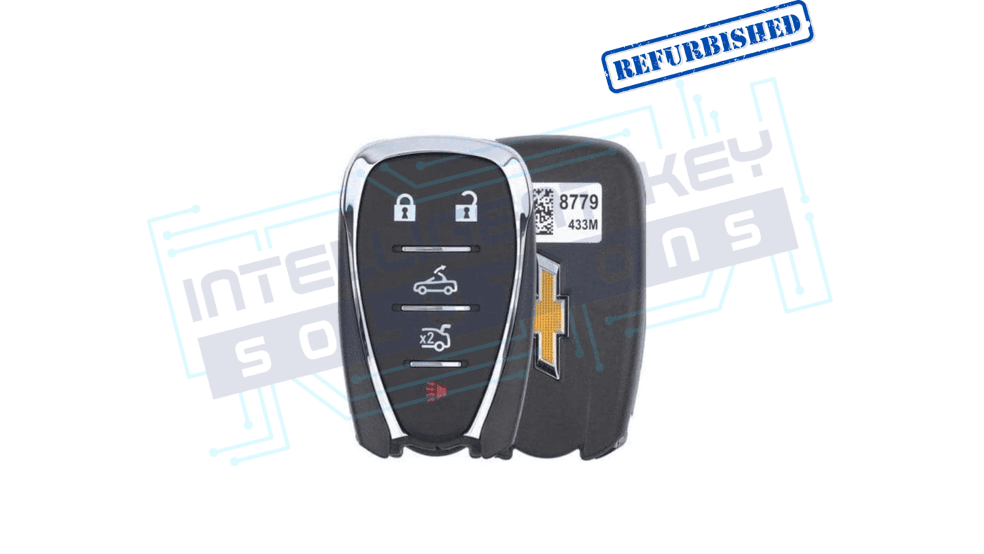 2016-2020 Chevrolet Camaro 5 Btn Smart Key OEM REFURBISHED w/LOGO ...