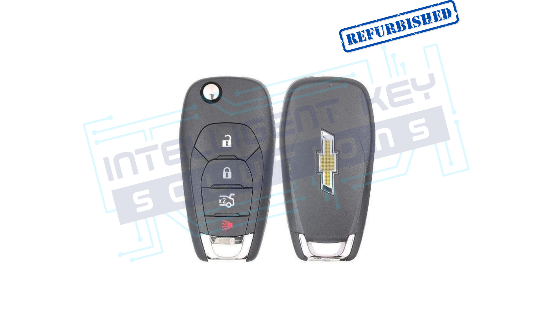 2016-2019 Chevrolet Cruze 4 Btn Flip Key OEM REFURBISHED w/Logo ...
