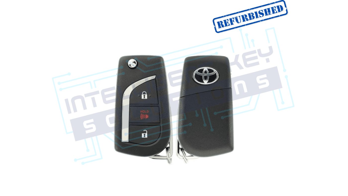 2020-2021 Toyota C-HR (Turkey PRODUCTION) 3 Btn Flip Key OEM ...