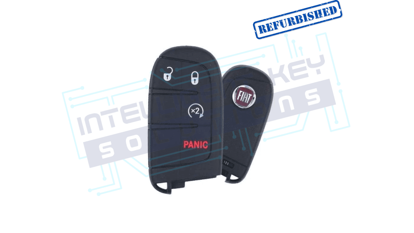 2015-2017 Fiat 500X 4 Btn Smart Key OEM REFURBISHED w/LOGO ...