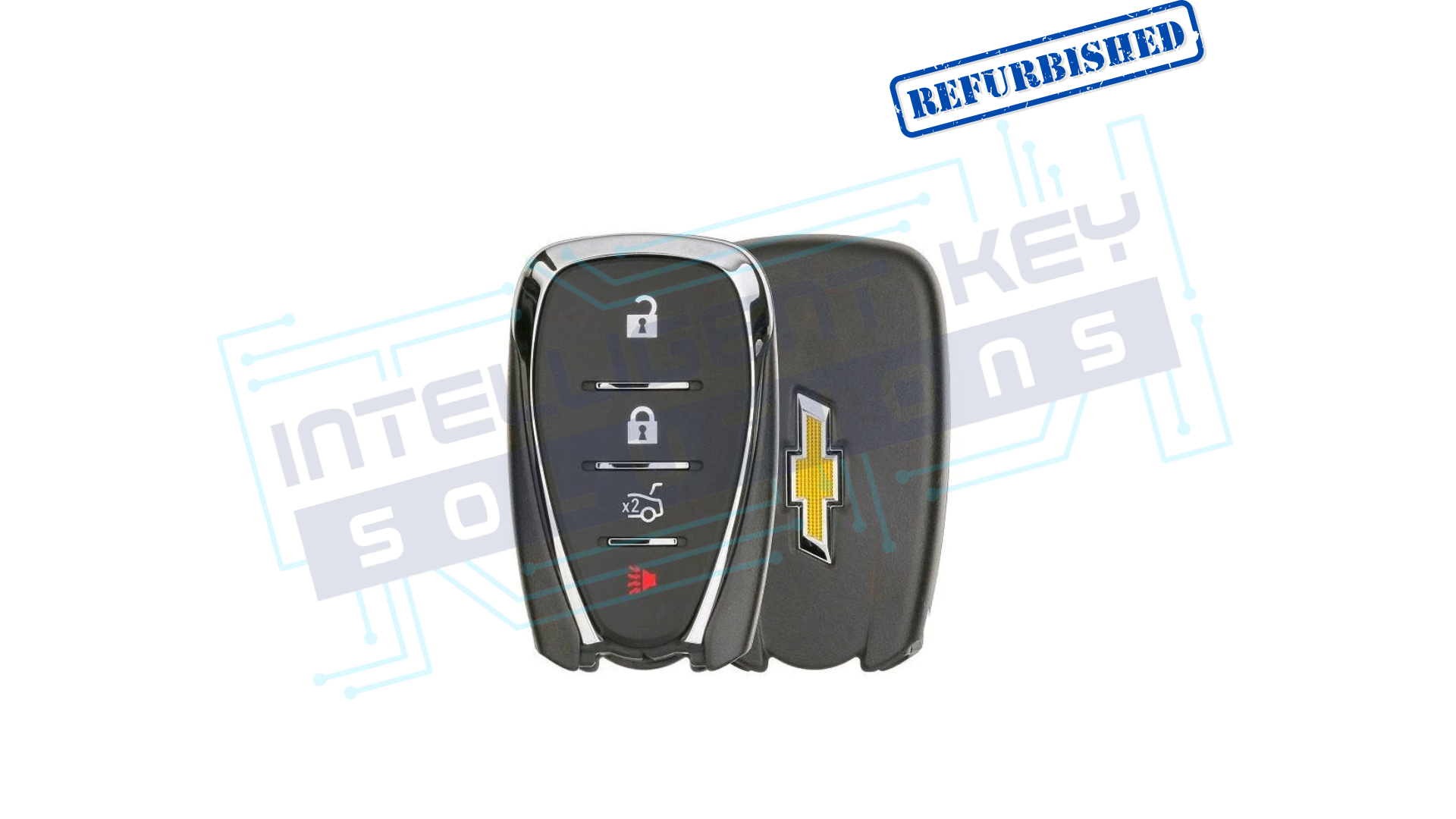 2016-2021 Chevrolet 4 Btn Smart Key (HYQ4EA) OEM REFURBISHED w/LOGO ...