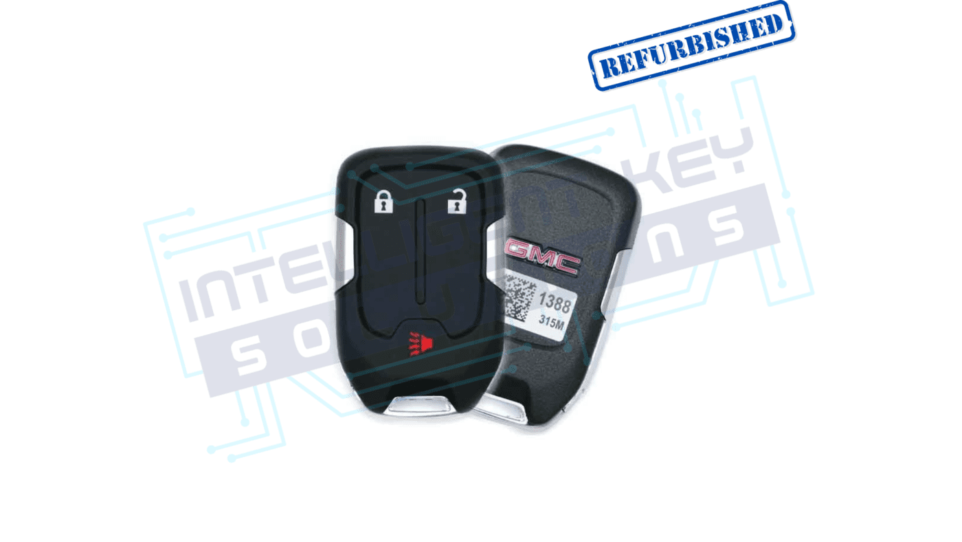 2018-2019 GMC 3Btn Smart Key OEM REFURBISHED w/LOGO – Intelligent Key Solutions