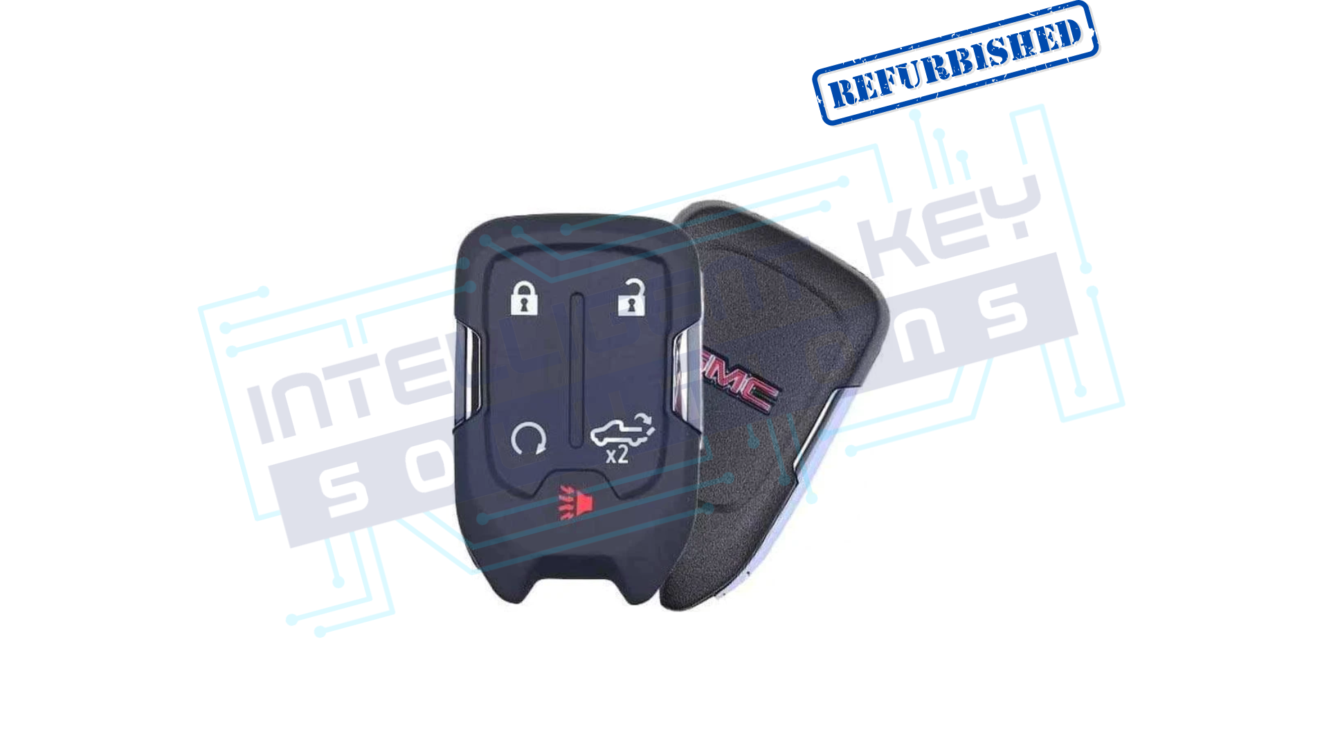 2019-2022 GMC Sierra 5 Btn Smart Key (HYQ1EA) OEM REFURBISHED w/LOGO ...