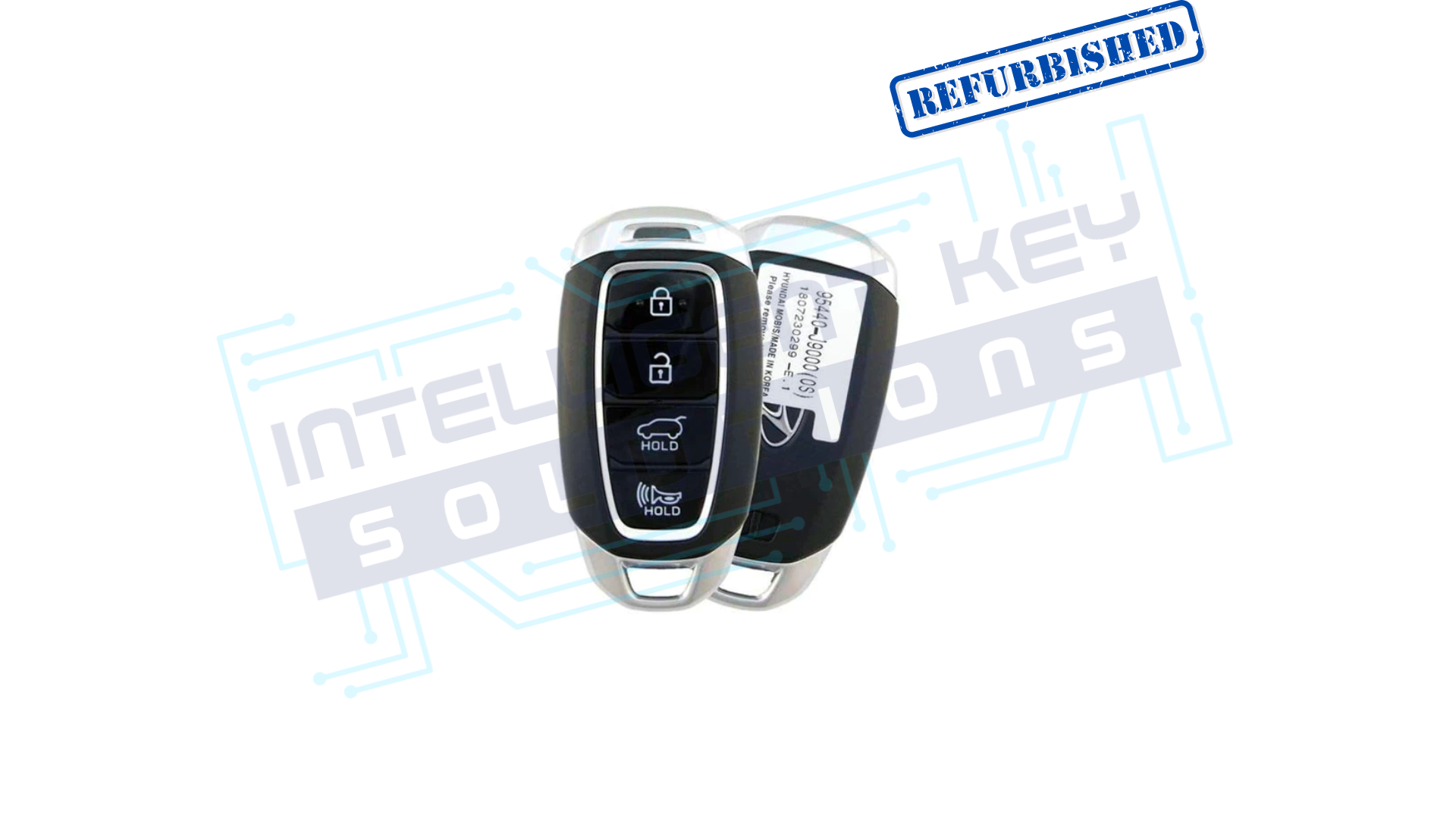 18-20 Hyundai Kona 4 Btn Smart Key OEM REFURBISHED w/LOGO – Intelligent ...