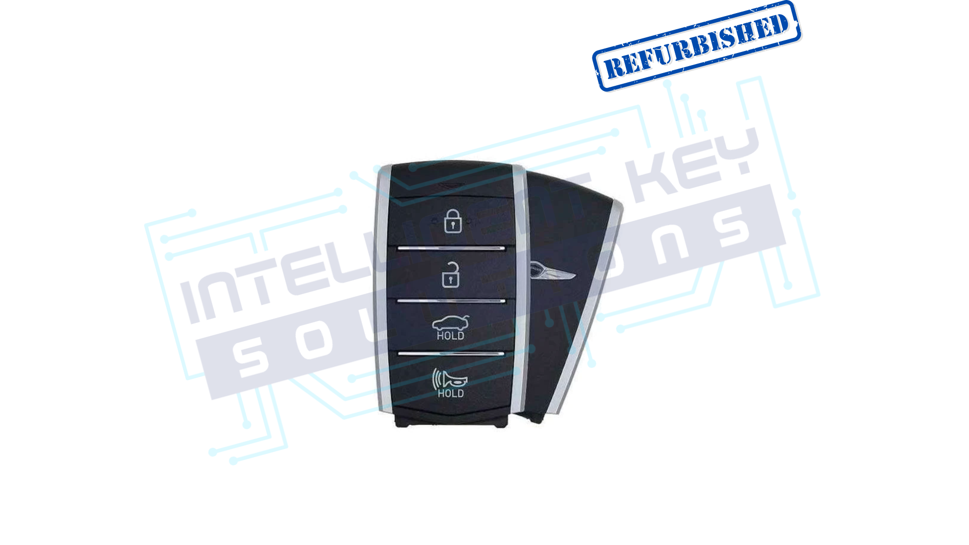19-21 Hyundai Genesis G70/G90 4 Btn Smart Key OEM REFURBISHED w/LOGO ...