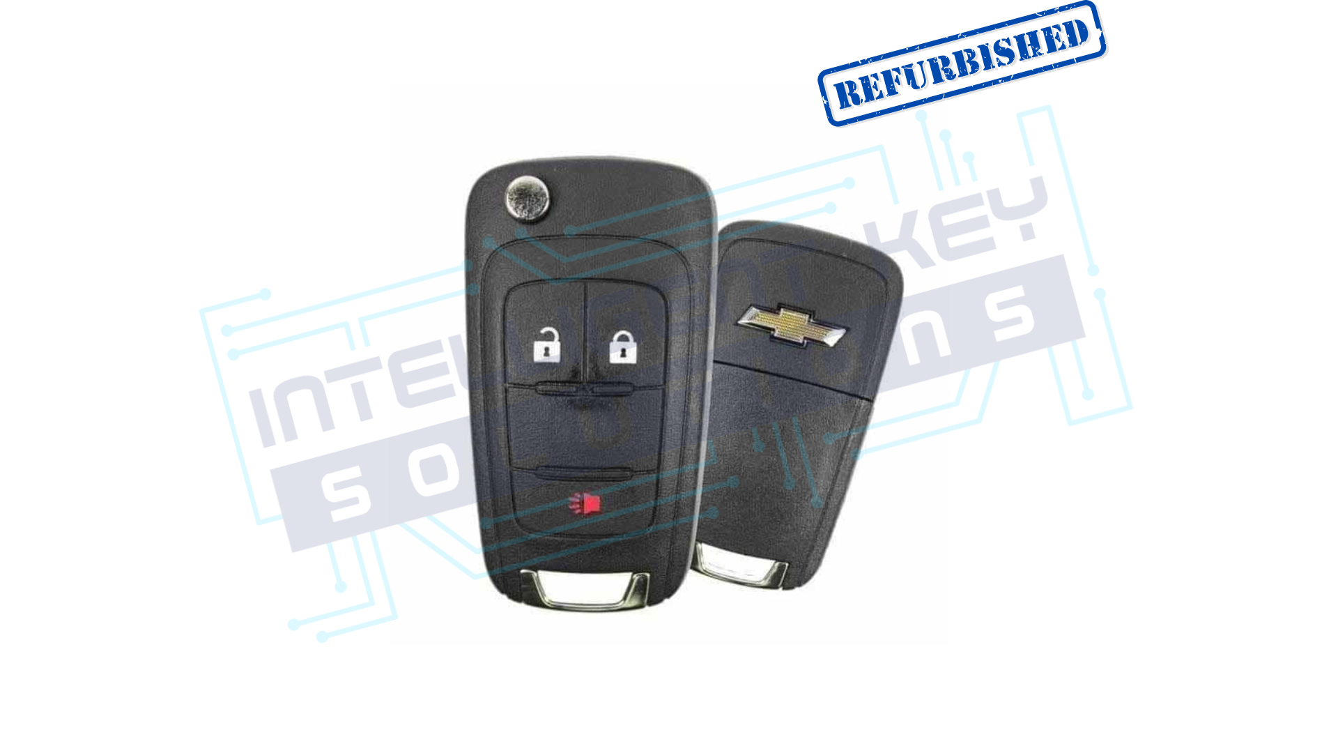 2010-2018 Chevrolet 3 Btn Flip Key (OHT01060512 NON PROX) OEM ...