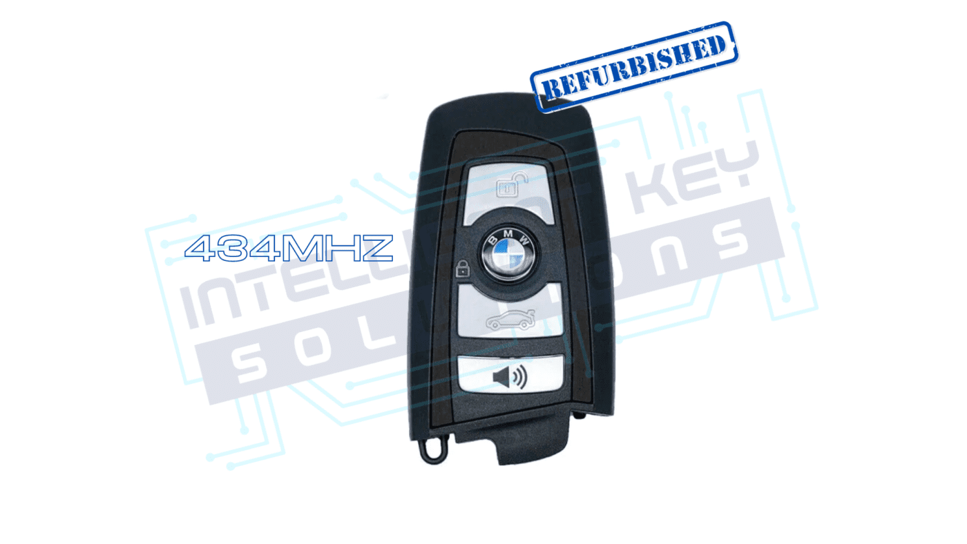 2013-2018 BMW 4Btn Smart key (9312525-04/YGOHUF5767/Black trim/434MHZ ...