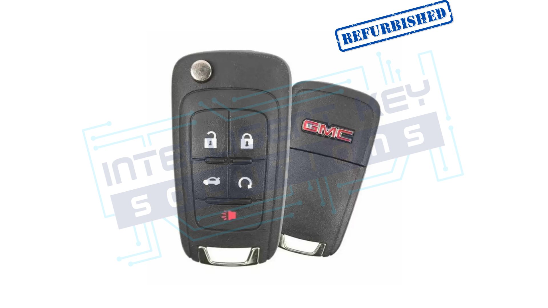 2010-2021 GMC 5BTN Flip Key (OHT01060512 NON PROX) OEM REFURBISHED W ...
