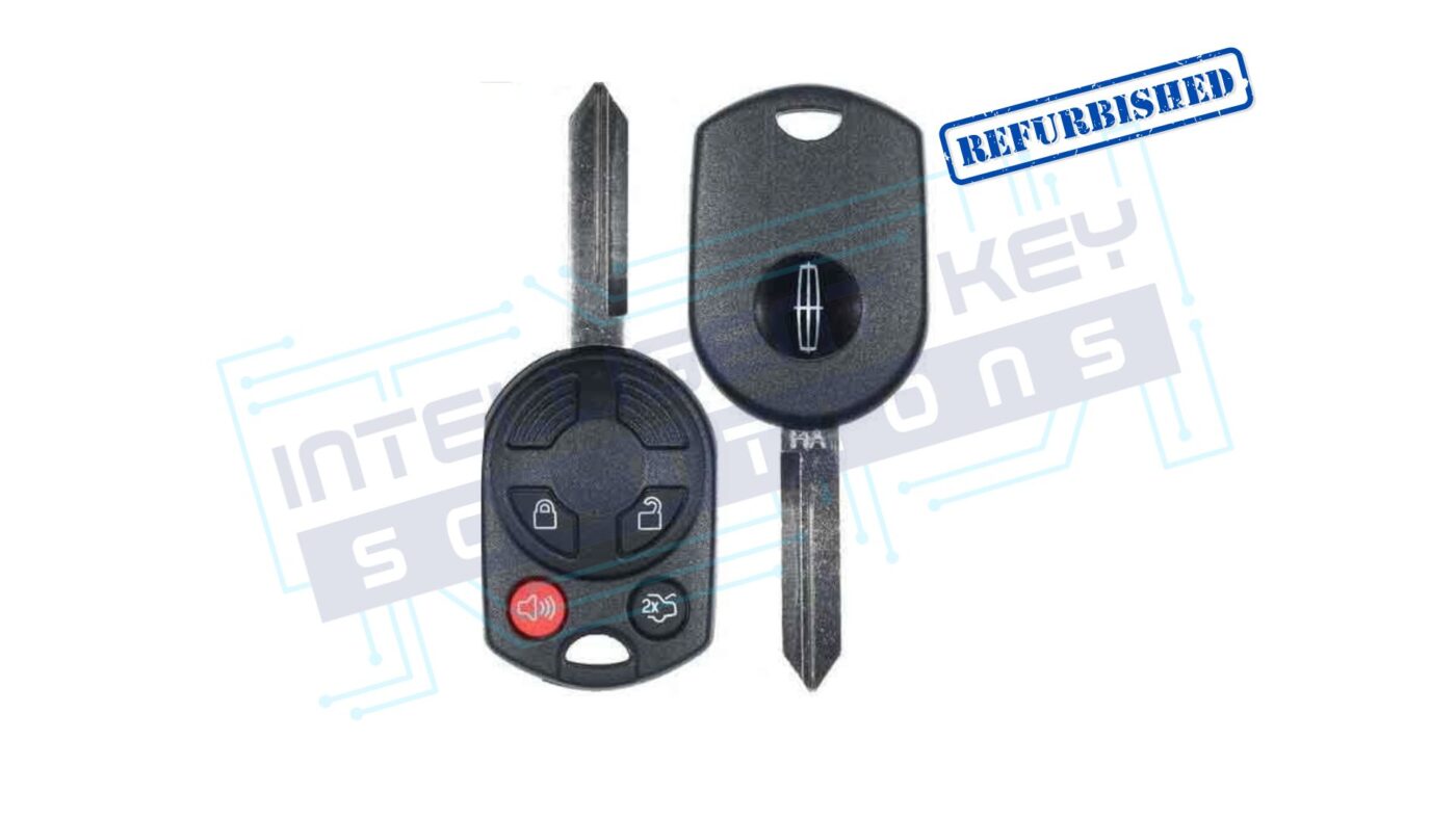 2006-2012 LINCOLN 4 Btn Remote Head Key (R7042) OEM REFURBISHED w/LOGO ...