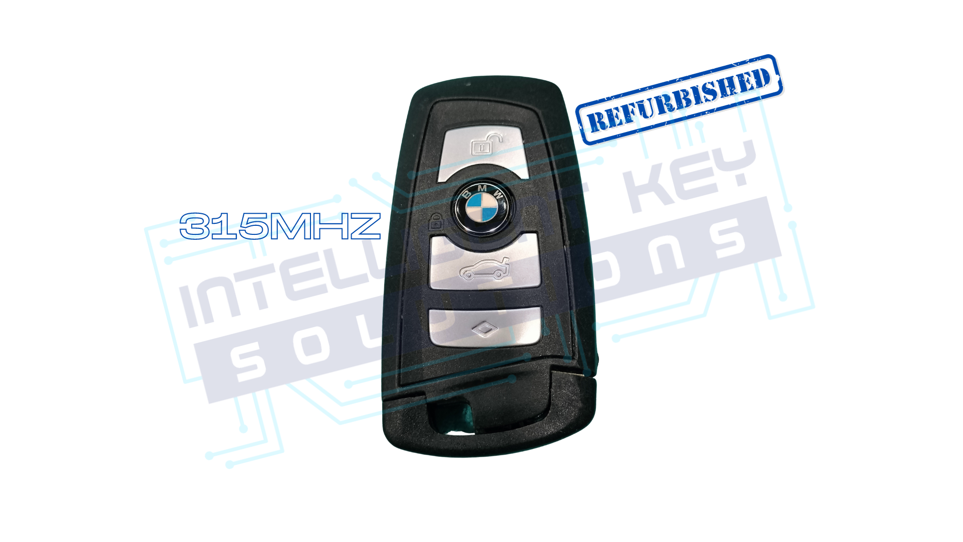 2011-2017 BMW 4Btn Smart key (9226936-02/YGOHUF5662/Chrome trim/315MHZ ...