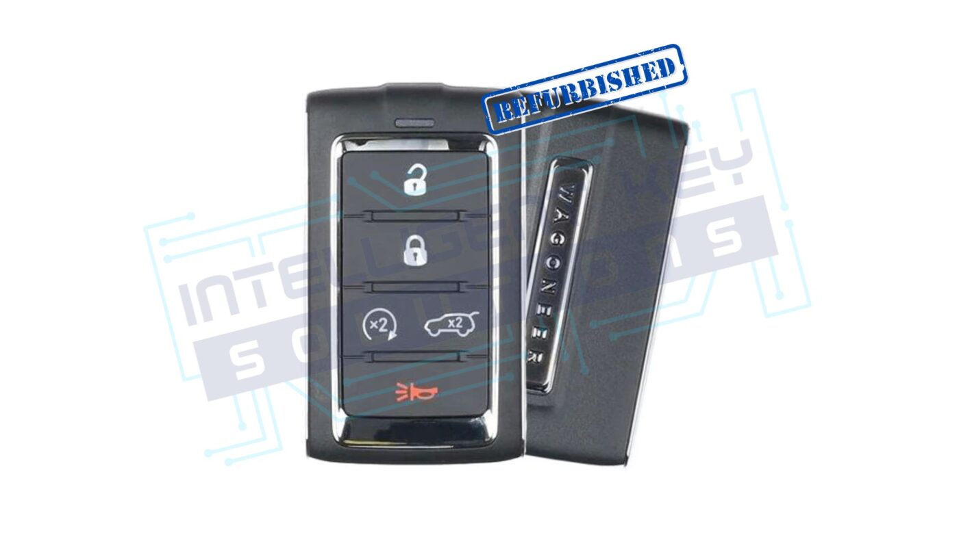 2022-2023 Jeep Wagoneer 5Btn Smart Key OEM REFURBISHED W/LOGO – Intelligent Key Solutions
