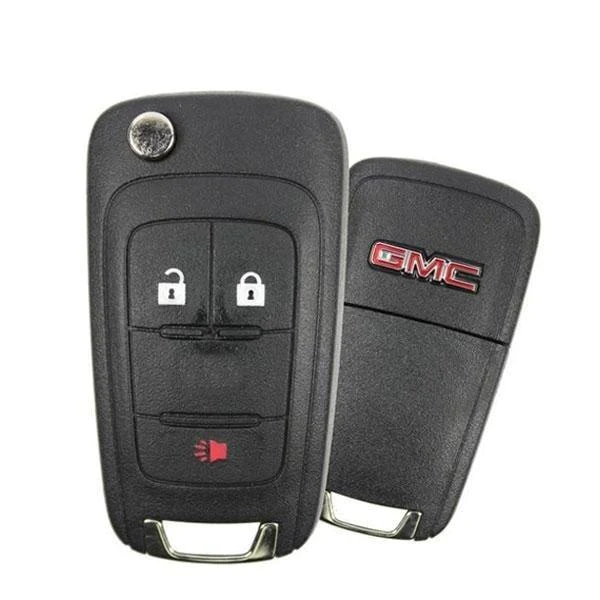 2010-2019 GMC 3BTN Flip Key OHT01060512(NON PROX) OE REFURBISHED W/LOGO ...