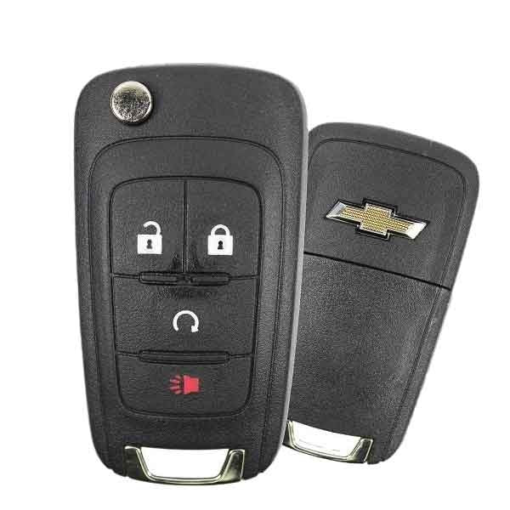 2012-2019 Chevrolet 4Btn Flip Key (KR55WK50073 REMOTE START ) OEM ...