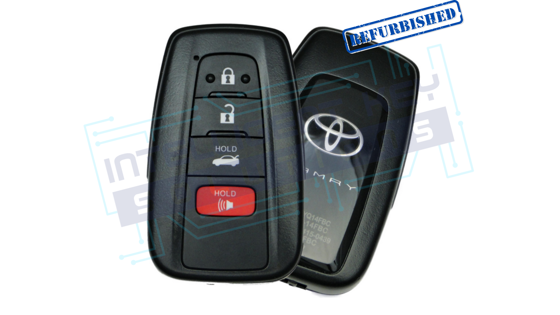 2018-2022 Toyota Camry 4btn Smart Key (HYQ14FBC) OEM REFURBISHED w/LOGO ...